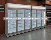 China Upright Showcase Cooler Restaurant Hotel Grocery Store Showcase Display Refrigerator for sale
