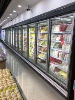 China Several Glass Door Display Refrigerator & Freezer With Remote System for sale