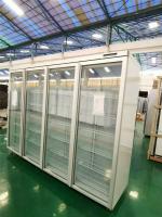 China Convenience Store Glass Door Upright Display Fridge Cooler For Beverage Drink Beer for sale