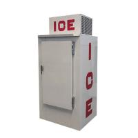 China Solid Door Ice Cold Merchandisers , Automatic Defrost 42 Cu. Ft. Outdoor Ice Freezer for sale