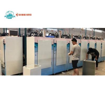 China Outdoor Single Solid Door 1400L Ice Storage Freezer for sale