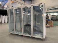 China 5 Doors Upright Display Fridge For Supermarket / Shopping Mall for sale
