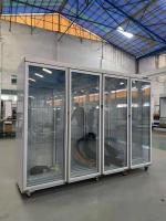 China Convenience Store Glass Door Upright Display Fridge Cooler For Beverage Drink Beer for sale