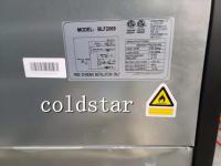 China Vertical refrigerated display case/upright open chiller/ supermarket cooler for sale