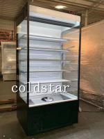 China Supermarket Multi - Deck Drink Milk Yogurt Open Chiller for sale