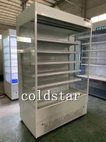 China Fruit Display Refrigerator Supermarket Multi-deck Open Display Chiller For Sale for sale