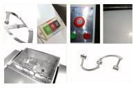 China Full glass door bottom compressor beverage display cooler with certificate for sale