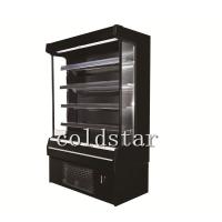 China ETL Open Type Cooler Dairy Milk Display Showcase Upright Open Chillers for sale