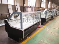 China Square Type Deli Display Refrigerator Fresh Meat Fish Chiller for sale