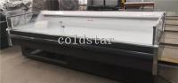 China Supermarket meat display fridge commercial meat refrigerator self service meat counter for sale
