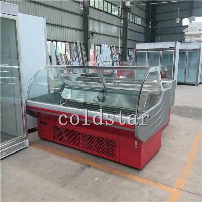 China Deli Meat Case Supermarket Equipment Display Refrigerator With ETL Approved for sale