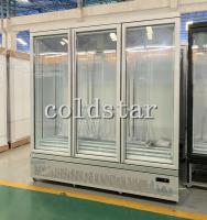 China Grocery stores Show refrigerator freezer / vertical freezer / display freezer for sale