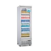 China Single Door Beverage Refrigeration Fridge Glass Door Display Showcase for sale