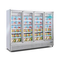 China 2000L Glass Door Upright Freezer for sale