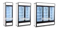 China New Style Glass Door Refrigerator Showcase With R290 Donper Compressor for sale
