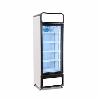 China Hot Sale Commercial 1 2 3 Door Vertical Refrigerator Display Case Beer Beverage Cooler for sale