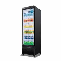 China Drink beverage chiller upright glass door refrigerator for supermarket for sale