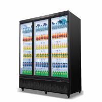 China Comercial Supermarket Glass Door Beer Cold Drink Display Fridge Refrigerator for sale