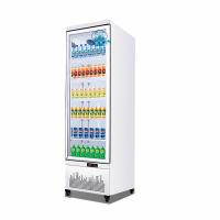 China 400L upright soft drink beverage display cooler freezing showcase chiller for sale for sale