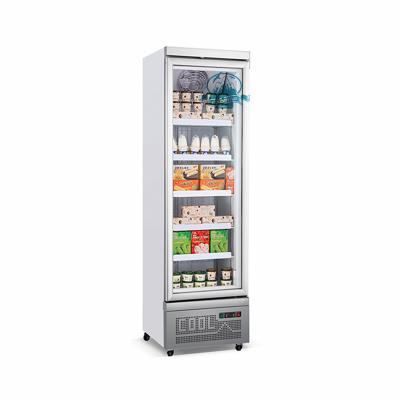 China Ruibei 400L Supermarket Upright Ice Cream Popsicle Freezer for sale