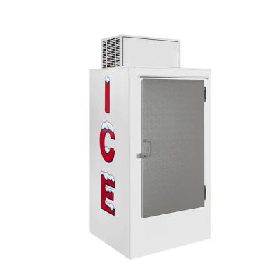 China Front Opening Cold Wall Ice Bin Storage Freezer for sale