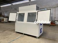 China Commercial Outdoor Cube Ice Merchandiser Bagged Ice Storage Bin for sale