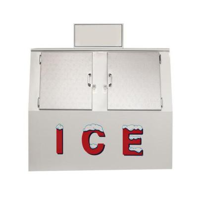 China Commercial Outdoor Cube Ice Merchandiser Bagged Ice Storage Bin for sale