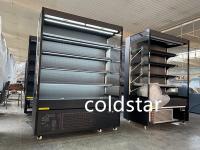 China TEL Approved Supermarket Open Chillers For Fruit Vegetable Dairy Beverages for sale