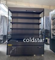 China TEL Approved Supermarket Open Chillers For Fruit Vegetable Dairy Beverages for sale