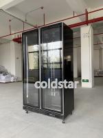 China Upright Commercial Glass Door Display Refrigerator Beverage Beer Cooler for sale