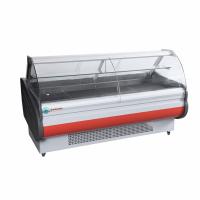China ETL Approved Supermarket Food Meat Display Cooler Sliding Glass Door Display Deli Cabinet Refrigerator for sale