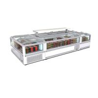 China Supermarket Refrigerated Display Island Fresh Meat Freezer for sale