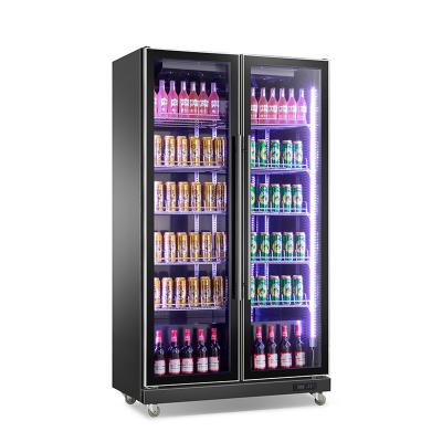 China Commercial Refrigeration Equipment Upright Beverage Beer Display Fridge Cooler for sale