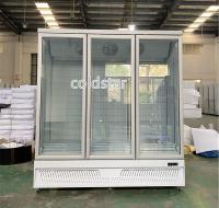 China Commercial 4 Doors Upright Beverage Display Cooler for sale