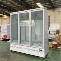 China Commercial 4 Doors Upright Beverage Display Cooler for sale