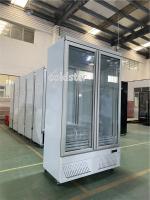 China Commercial Beverage Display Fridge Vertical Showcase Single Door Upright Cooler for sale