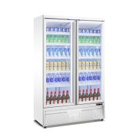 China Commercial Beverage Display Fridge Vertical Showcase Single Door Upright Cooler for sale