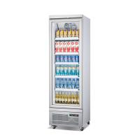 China Supermarket Merchandise Glass Door Fan Cooling Display Refrigerator Beverage Cooler for sale