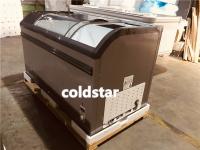 China Manual Defrost R290 672L Open Chest Freezer for sale
