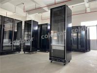 China Bar Beer Beverage Display Refrigerator Full Glass Door Vertical Chiller for sale