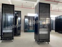 China Bar Beer Beverage Display Refrigerator Full Glass Door Vertical Chiller for sale
