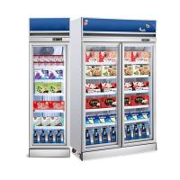 China Customize Restaurant Meat Freezing Showcase Vertical Freezer for sale