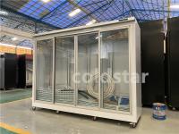 China Commercial Muilt - Door Split Style Drink Display Refrigerator for sale