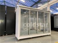 China Commercial Muilt - Door Split Style Drink Display Refrigerator for sale