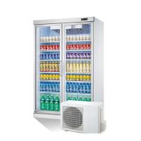 China Commercial Muilt - Door Split Style Drink Display Refrigerator for sale