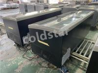 China Supermarket Top Open Commerical Display Refrigerated Showcase Island Freezer for sale