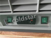 China Supermarket Island Freezer Sliding Glass Top Deep Combined Island Freezer for sale