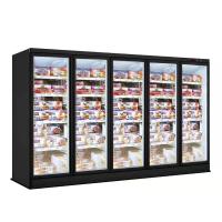 China Convenience Store Glass Door Upright Display Fridge Cooler For Beverage Drink Beer for sale