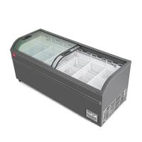 China Manual Defrost R290 672L Open Chest Freezer for sale