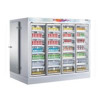 China Walk In Cold Storage Room Glass Door For Supermarket for sale